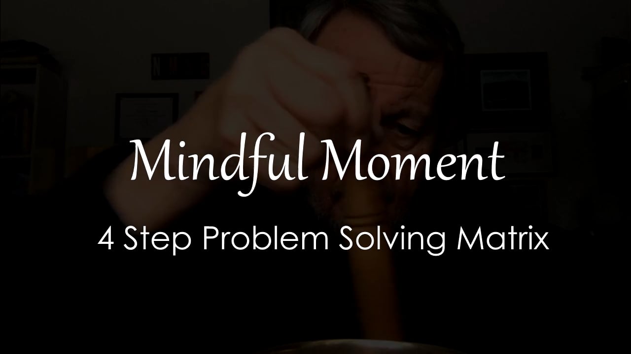 4 Step Problem Solving Matrix | The Boothby Institute